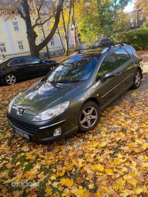 Pelēks Peugeot 407 2009 Tallina, ar dzinēja tilpumu 2.00 L un nobraukumu 142 tūkst. km par 2200 €, foto  vietnē AUTOMOTO.COM.LV