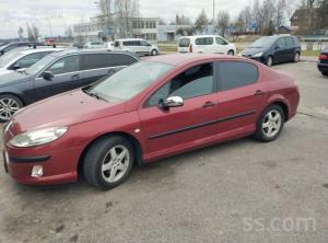 Red Peugeot 407 2004 in Riga, with an engine capacity of 1.80 L and mileage of 191 thousand km for 700 €, photo 2 on AUTOMOTO.COM.LV