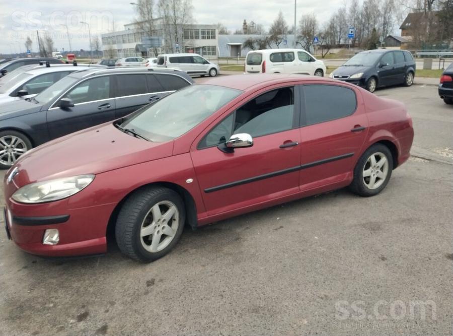 Red Peugeot 407 2004 in Riga, with an engine capacity of 1.80 L and mileage of 191 thousand km for 700 €, photo 2 on AUTOMOTO.COM.LV