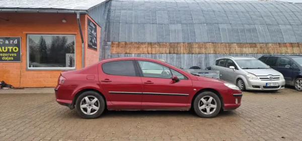 Red Peugeot 407 2005 in Valmiera, with an engine capacity of 1.80 L and mileage of 277 thousand km for 1300 €, photo 2 on AUTOMOTO.COM.LV