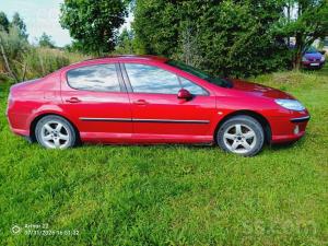 Sarkans Peugeot 407 2005 Valmiera, ar dzinēja tilpumu 1.80 L un nobraukumu 304 tūkst. km par 400 €, foto  vietnē AUTOMOTO.COM.LV