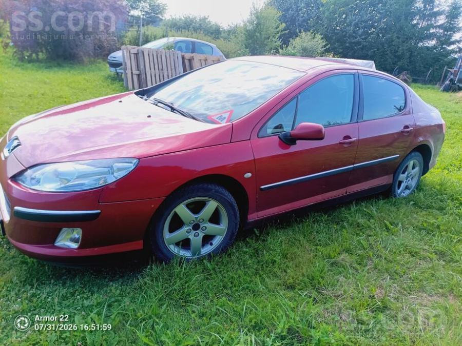 Sarkans Peugeot 407 2005 Valmiera, ar dzinēja tilpumu 1.80 L un nobraukumu 304 tūkst. km par 400 €, foto 4 vietnē AUTOMOTO.COM.LV