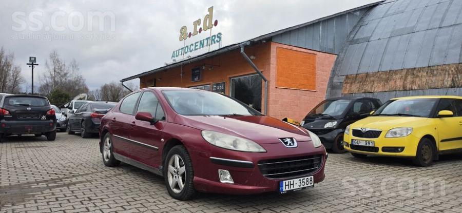 Red Peugeot 407 2006 in Valmiera, with an engine capacity of 1.80 L and mileage of 309 thousand km for 1500 €, photo 1 on AUTOMOTO.COM.LV