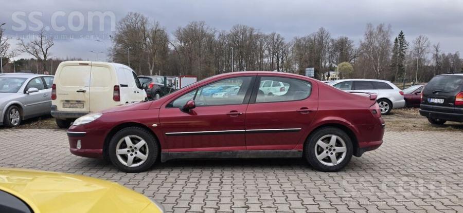 Red Peugeot 407 2006 in Valmiera, with an engine capacity of 1.80 L and mileage of 309 thousand km for 1500 €, photo 6 on AUTOMOTO.COM.LV