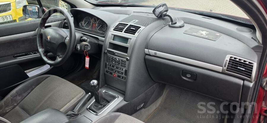 Red Peugeot 407 2006 in Valmiera, with an engine capacity of 1.80 L and mileage of 309 thousand km for 1500 €, photo 10 on AUTOMOTO.COM.LV