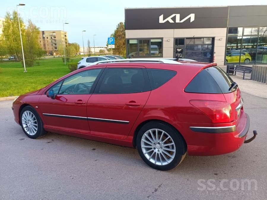 Red Peugeot 407 2005 in Riga, with an engine capacity of 2.00 L and mileage of 283 thousand km for 2400 €, photo 12 on AUTOMOTO.COM.LV