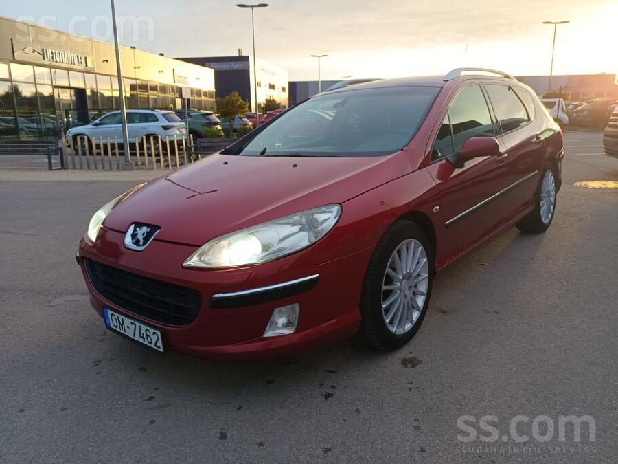 Red Peugeot 407 2005 in Riga, with an engine capacity of 2.00 L and mileage of 283 thousand km for 2400 €, photo 14 on AUTOMOTO.COM.LV