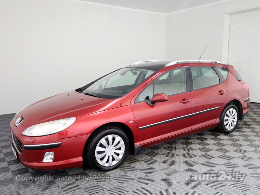 Sarkans Peugeot 407 2006 Tallina, ar dzinēja tilpumu 2.00 L un nobraukumu 215 tūkst. km par 1399 €, foto 3 vietnē AUTOMOTO.COM.LV