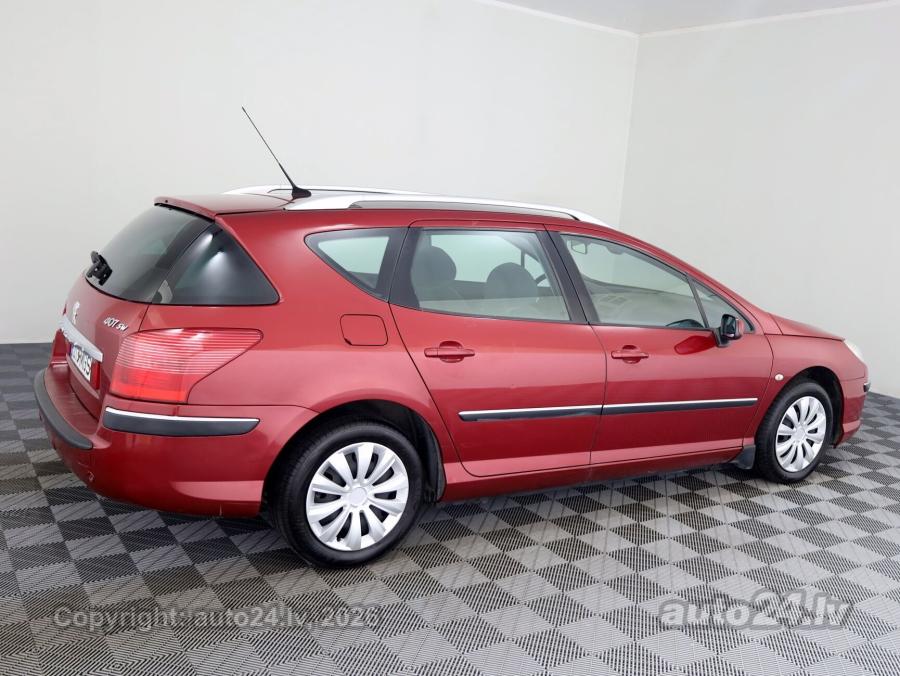 Sarkans Peugeot 407 2006 Tallina, ar dzinēja tilpumu 2.00 L un nobraukumu 215 tūkst. km par 1399 €, foto 4 vietnē AUTOMOTO.COM.LV
