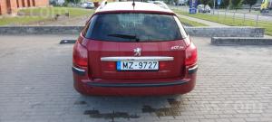 Sarkans Peugeot 407 2006 Krāslava, ar dzinēja tilpumu 2.00 L un nobraukumu 320 tūkst. km par 2200 €, foto 5 vietnē AUTOMOTO.COM.LV