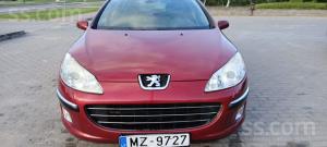 Красный Пежо 407 2006 в Краслава, объемом двигателя 2.00 л и пробегом 320 тыс. км за 2200 €, фото  на AUTOMOTO.COM.LV