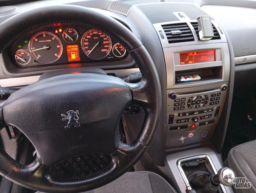 Peugeot 407 2004 Vilkaviškis, ar dzinēja tilpumu 1.60 L un nobraukumu 336 tūkst. km par 850 €, foto 9 vietnē AUTOMOTO.COM.LV