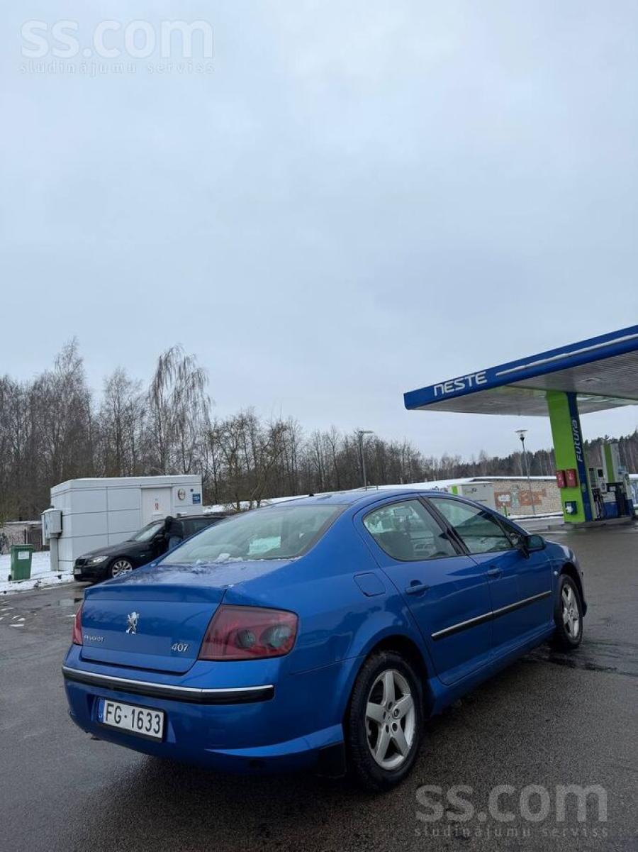 Пежо 407 2004 в Рига, объемом двигателя 2.00 л и пробегом 245 тыс. км за 1700 €, фото 5 на AUTOMOTO.COM.LV