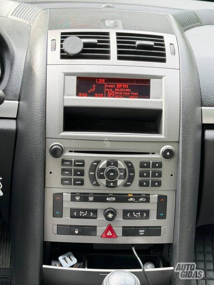 Peugeot 407 2005 Radviliškis, ar dzinēja tilpumu 2.00 L un nobraukumu 190 tūkst. km par 1300 €, foto 7 vietnē AUTOMOTO.COM.LV