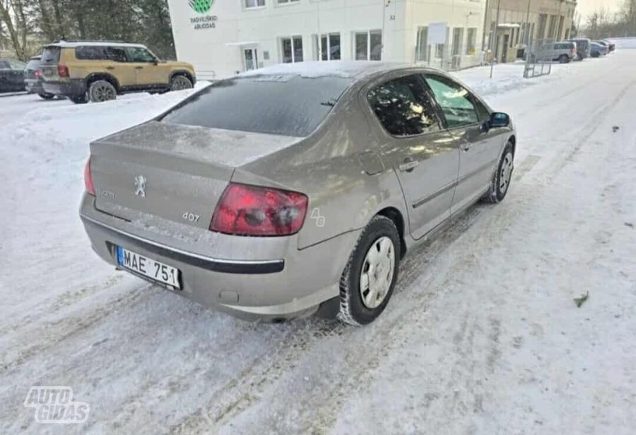 Peugeot 407 2007 in Siauliai, with an engine capacity of 2.00 L and mileage of 25 thousand km for 870 €, photo 4 on AUTOMOTO.COM.LV