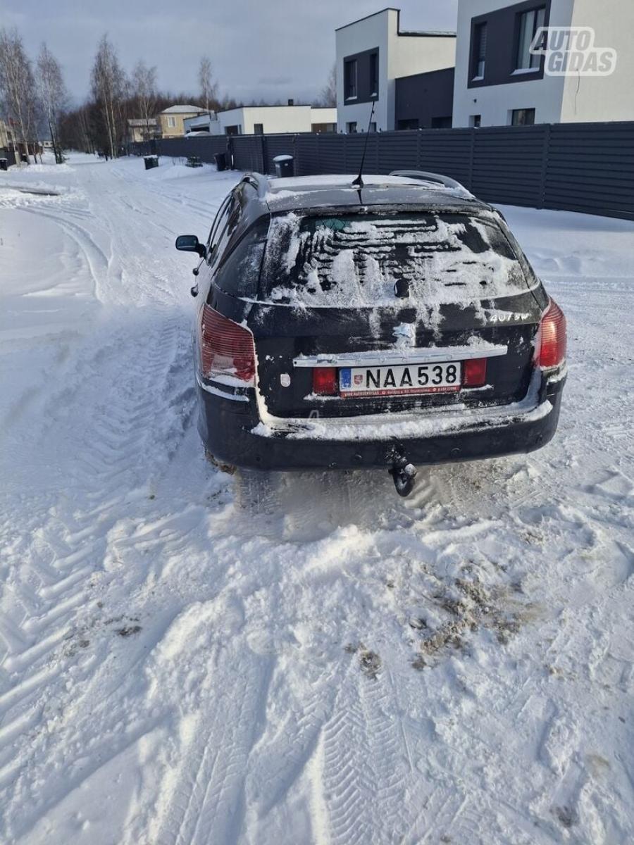 Peugeot 407 2005 in Vilnius, with an engine capacity of 2.00 L and mileage of 250 thousand km for 800 €, photo 4 on AUTOMOTO.COM.LV