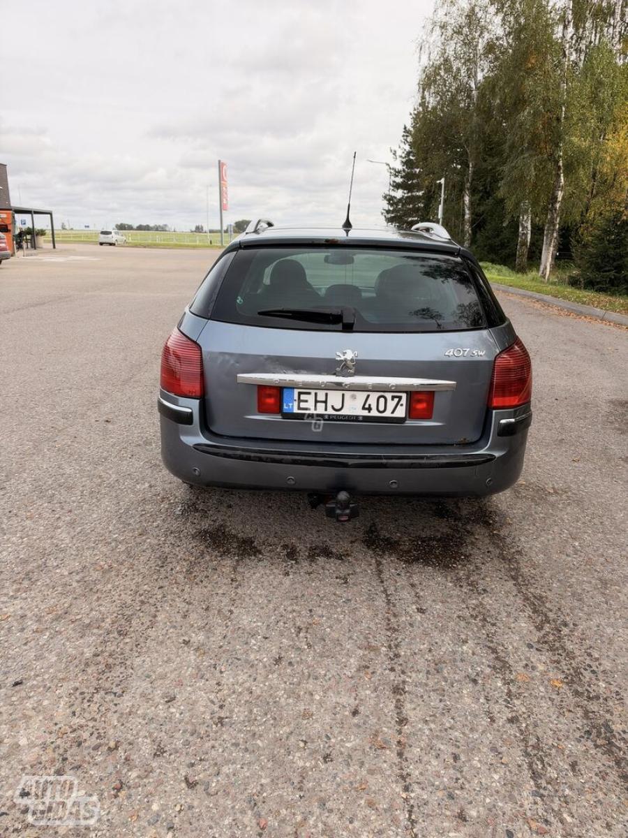 Пежо 407 2005 в Шакяй, объемом двигателя 2.00 л и пробегом 455 тыс. км за 800 €, фото 7 на AUTOMOTO.COM.LV