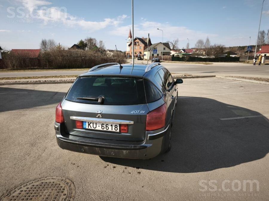 Пежо 407 2006 в Даугавпилс, объемом двигателя 1.60 л и пробегом 311 тыс. км за 1100 €, фото 7 на AUTOMOTO.COM.LV