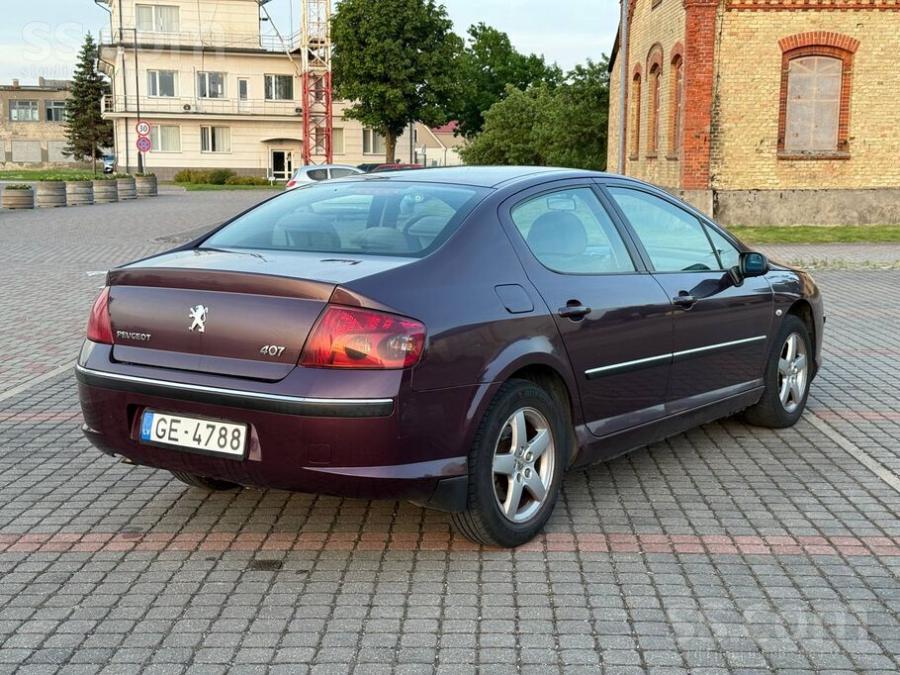 Violets Peugeot 407 2006 Ventspils, ar dzinēja tilpumu 2.00 L un nobraukumu 173 tūkst. km par 1200 €, foto 3 vietnē AUTOMOTO.COM.LV
