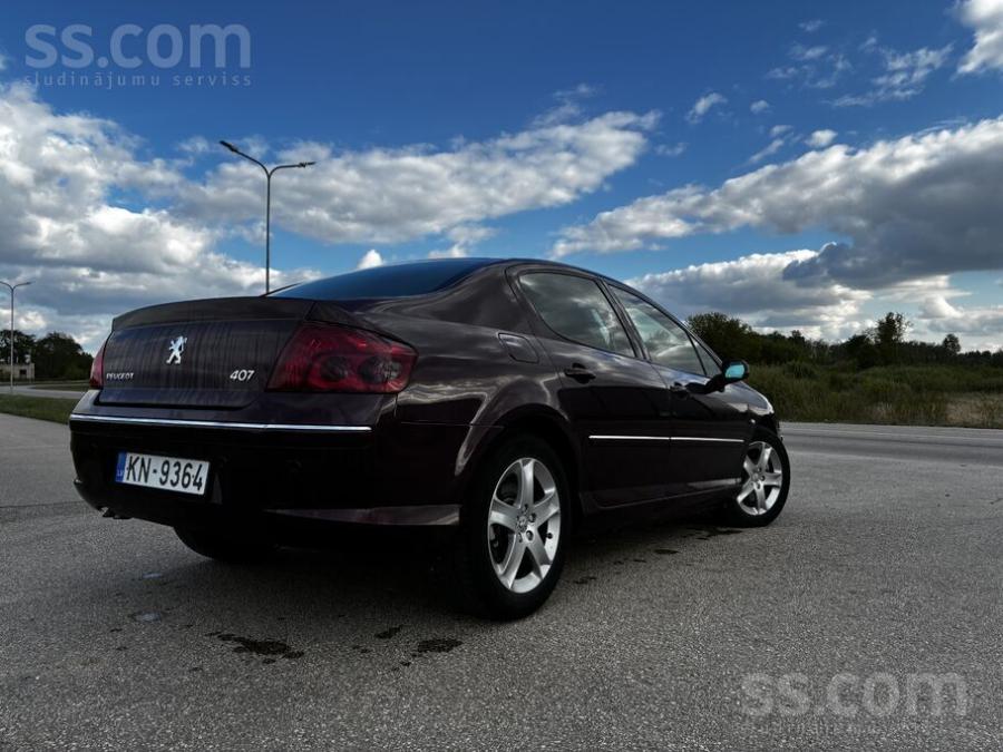 Violets Peugeot 407 2007 Preiļi, ar dzinēja tilpumu 2.20 L un nobraukumu 323 tūkst. km par 400 €, foto 4 vietnē AUTOMOTO.COM.LV