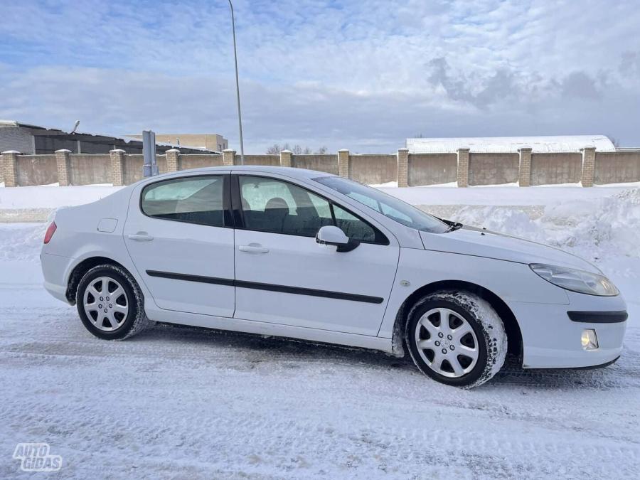 White Peugeot 407 2006 in Silute, with an engine capacity of 1.60 L and mileage of 380 thousand km for 999 €, photo 3 on AUTOMOTO.COM.LV