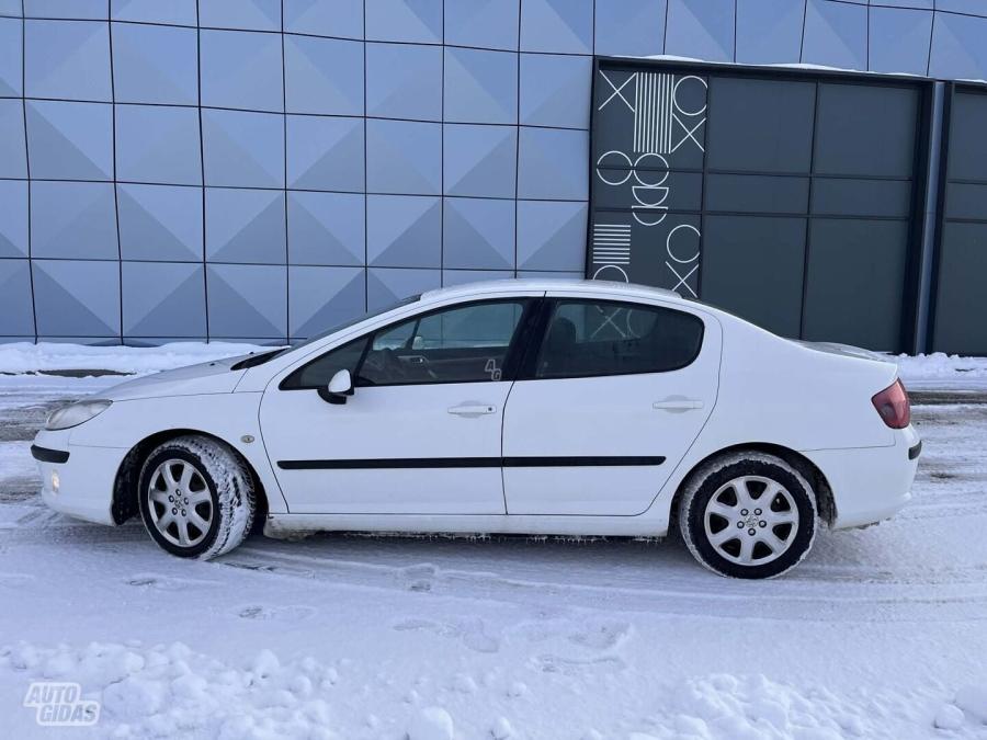 White Peugeot 407 2006 in Silute, with an engine capacity of 1.60 L and mileage of 380 thousand km for 999 €, photo 6 on AUTOMOTO.COM.LV