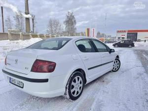 White Peugeot 407 2006 in Silute, with an engine capacity of 1.60 L and mileage of 380 thousand km for 999 €, photo 7 on AUTOMOTO.COM.LV
