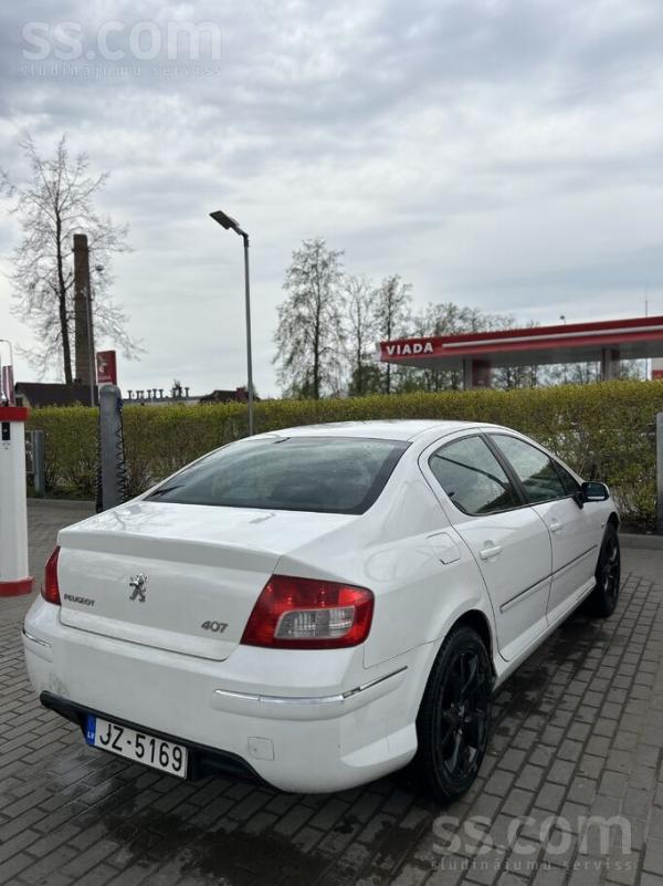 Balts Peugeot 407 2009 Jelgava, ar dzinēja tilpumu 1.60 L un nobraukumu 280 tūkst. km par 1950 €, foto 1 vietnē AUTOMOTO.COM.LV