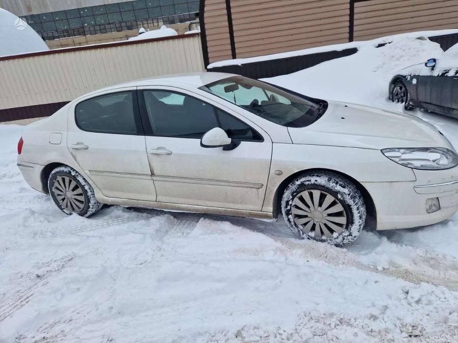 White Peugeot 407 2011 in Mazeikiai, with an engine capacity of 1.60 L and mileage of 319 thousand km for 600 €, photo 2 on AUTOMOTO.COM.LV
