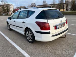 Balts Peugeot 407 2005 Aizkraukle, ar dzinēja tilpumu 1.60 L un nobraukumu 0 tūkst. km par 1100 €, foto 5 vietnē AUTOMOTO.COM.LV
