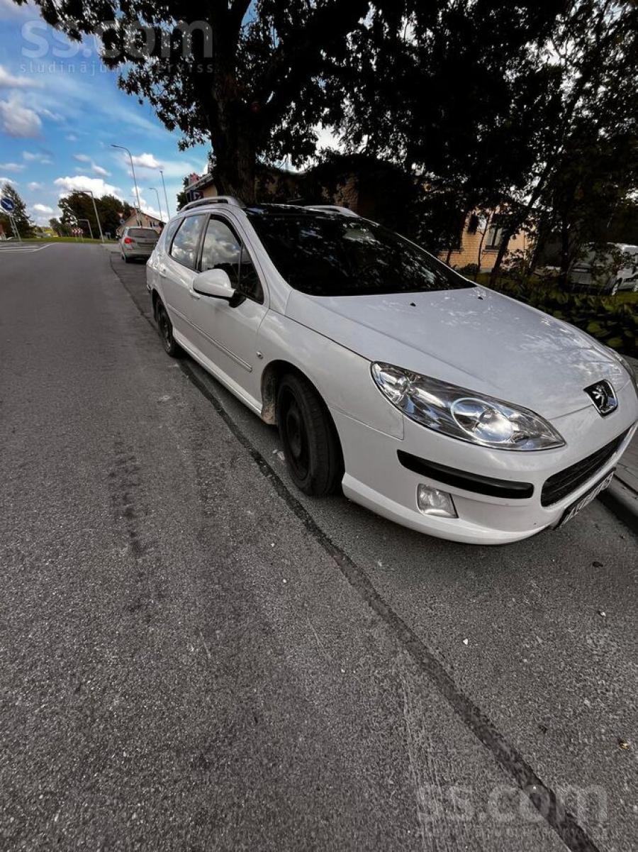 Balts Peugeot 407 2010 Ogre, ar dzinēja tilpumu 2.20 L un nobraukumu 0 tūkst. km par 1100 €, foto 1 vietnē AUTOMOTO.COM.LV