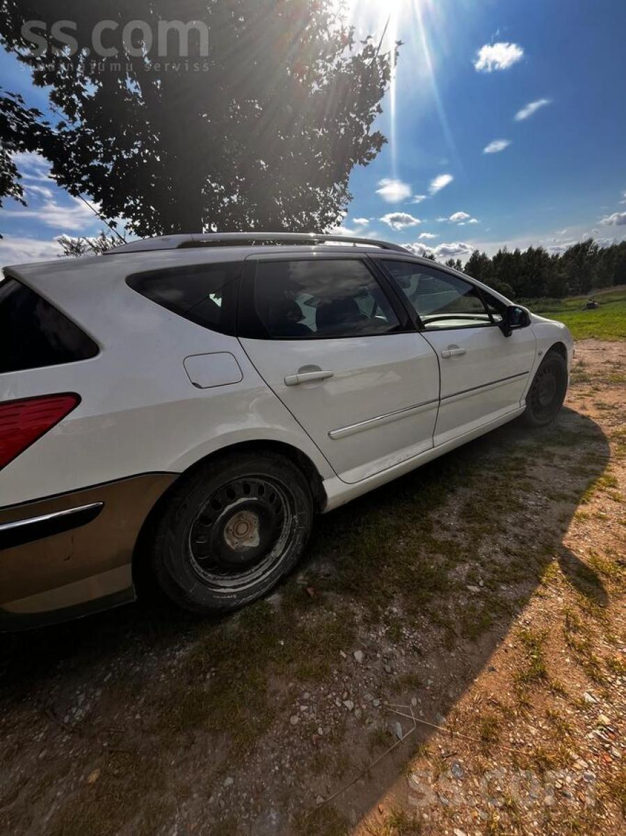 Balts Peugeot 407 2010 Ogre, ar dzinēja tilpumu 2.20 L un nobraukumu 0 tūkst. km par 1100 €, foto 3 vietnē AUTOMOTO.COM.LV