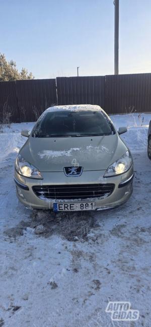 Dzeltens Peugeot 407 2007 Kauņa, ar dzinēja tilpumu 2.00 L un nobraukumu 293 tūkst. km par 1200 €, foto  vietnē AUTOMOTO.COM.LV