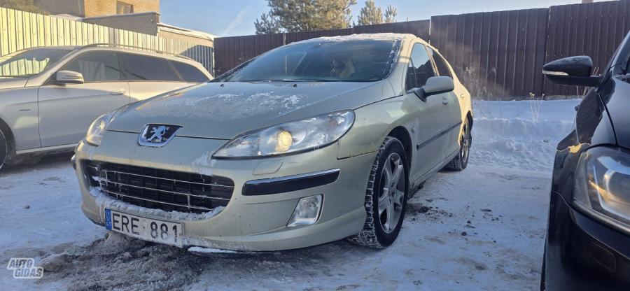 Yellow Peugeot 407 2007 in Kaunas, with an engine capacity of 2.00 L and mileage of 293 thousand km for 1200 €, photo 4 on AUTOMOTO.COM.LV
