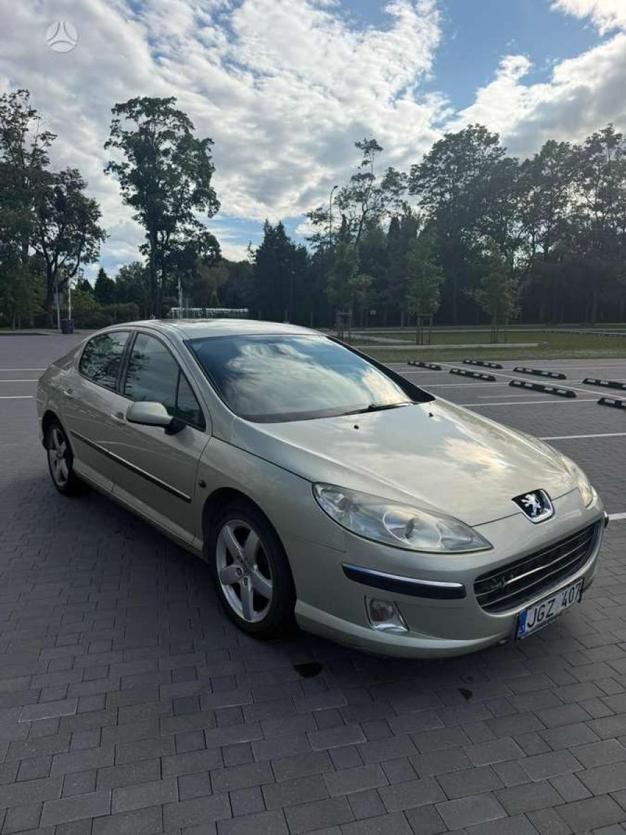 Dzeltens Peugeot 407 2007 Kauņa, ar dzinēja tilpumu 2.00 L un nobraukumu 235 tūkst. km par 1150 €, foto 4 vietnē AUTOMOTO.COM.LV