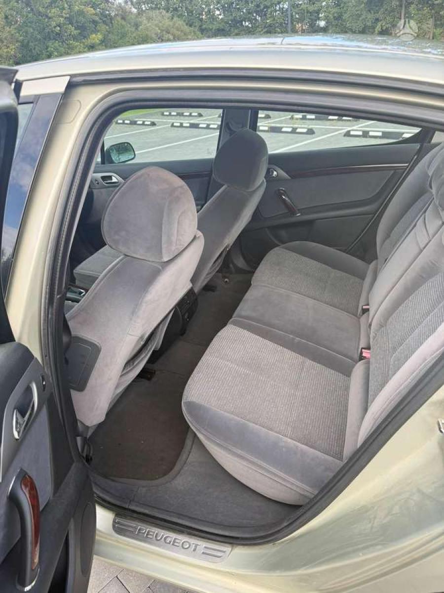 Dzeltens Peugeot 407 2007 Kauņa, ar dzinēja tilpumu 2.00 L un nobraukumu 235 tūkst. km par 1150 €, foto 12 vietnē AUTOMOTO.COM.LV