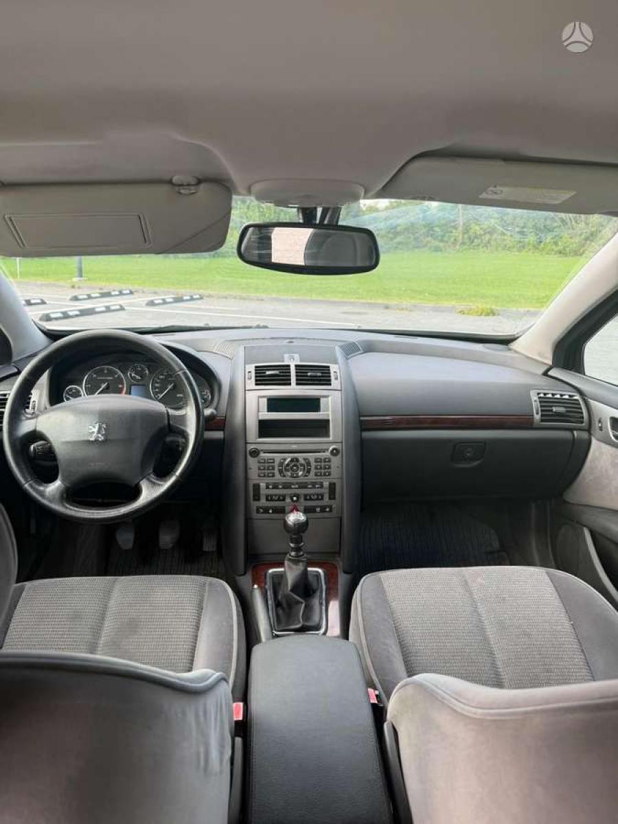 Dzeltens Peugeot 407 2007 Kauņa, ar dzinēja tilpumu 2.00 L un nobraukumu 235 tūkst. km par 1150 €, foto 16 vietnē AUTOMOTO.COM.LV