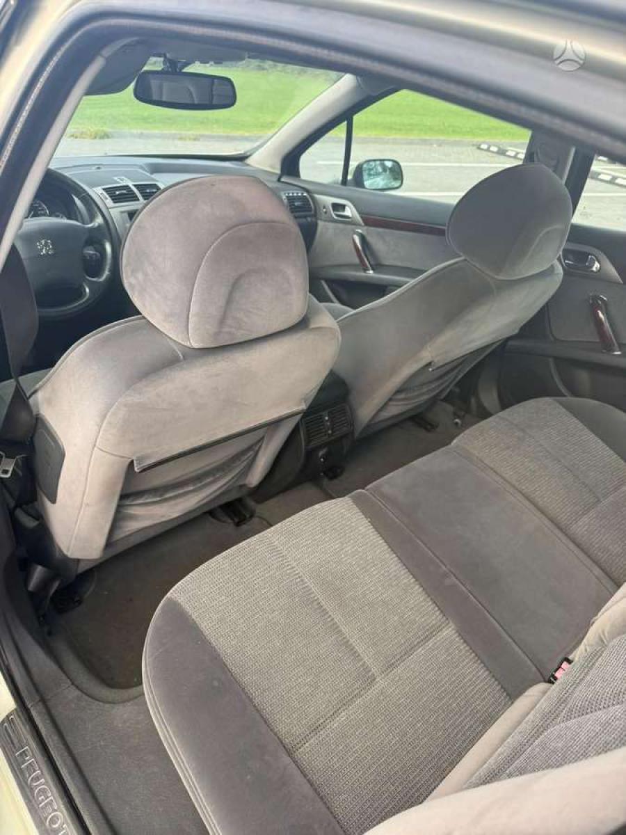 Dzeltens Peugeot 407 2007 Kauņa, ar dzinēja tilpumu 2.00 L un nobraukumu 235 tūkst. km par 1150 €, foto 17 vietnē AUTOMOTO.COM.LV