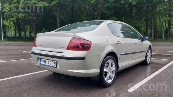 Dzeltens Peugeot 407 2008 Alūksne, ar dzinēja tilpumu 2.00 L un nobraukumu 0 tūkst. km par 1750 €, foto 5 vietnē AUTOMOTO.COM.LV