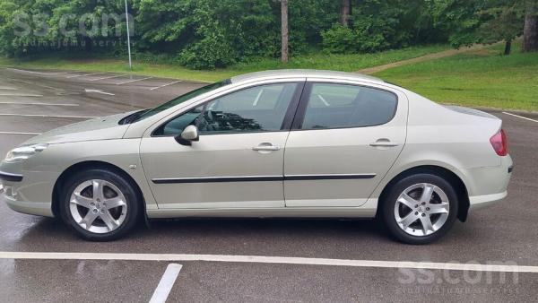 Dzeltens Peugeot 407 2008 Alūksne, ar dzinēja tilpumu 2.00 L un nobraukumu 0 tūkst. km par 1750 €, foto 9 vietnē AUTOMOTO.COM.LV