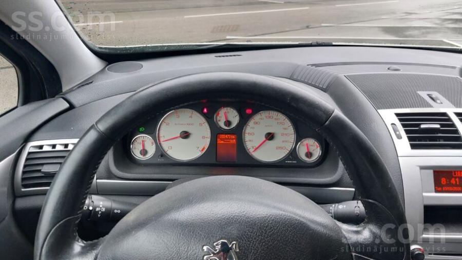 Желтый Пежо 407 2008 в Алуксне, объемом двигателя 2.00 л и пробегом 0 тыс. км за 1750 €, фото 16 на AUTOMOTO.COM.LV