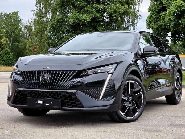 Black Peugeot 408 2023 in Taurage, with an engine capacity of 1.20 L and mileage of 128 thousand km for 16500 €, photo 1 on AUTOMOTO.COM.LV
