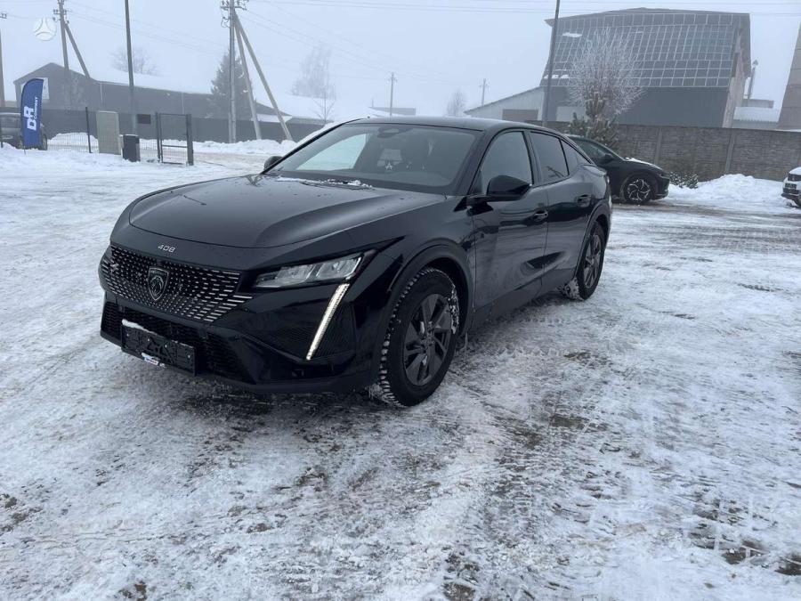 Melns Peugeot 408 2022 Tauragė, ar dzinēja tilpumu 1.20 L un nobraukumu 103 tūkst. km par 18148 €, foto 5 vietnē AUTOMOTO.COM.LV