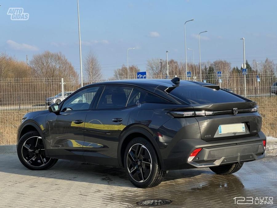 Black Peugeot 408 2023 in Taurage, with an engine capacity of 1.60 L and mileage of 120 thousand km for 21999 €, photo 7 on AUTOMOTO.COM.LV