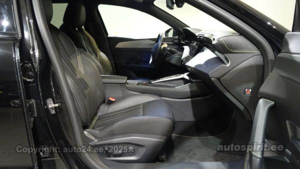 Black Peugeot 408 2024 in Tallinn, with an engine capacity of 1.20 L and mileage of 13 thousand km for 29990 €, photo 10 on AUTOMOTO.COM.LV