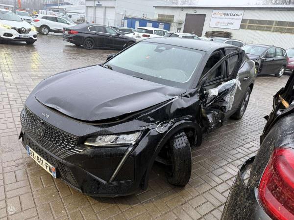 Melns Peugeot 408 2024 Kauņa, ar dzinēja tilpumu 1.60 L un nobraukumu 8 tūkst. km par 10300 €, foto 2 vietnē AUTOMOTO.COM.LV