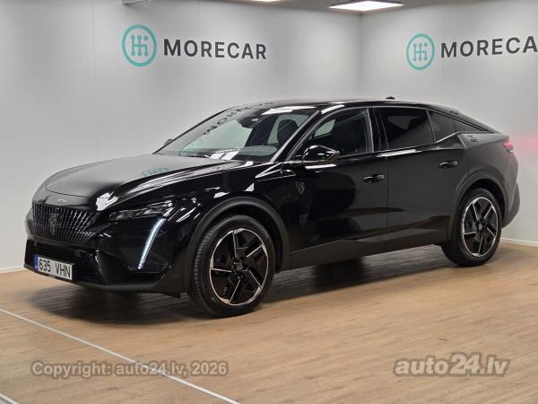 Black Peugeot 408 2024 in Tallinn, with an engine capacity of 1.20 L and mileage of 45 thousand km for 26900 €, photo 1 on AUTOMOTO.COM.LV