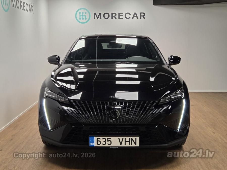 Melns Peugeot 408 2024 Tallina, ar dzinēja tilpumu 1.20 L un nobraukumu 45 tūkst. km par 26900 €, foto 3 vietnē AUTOMOTO.COM.LV