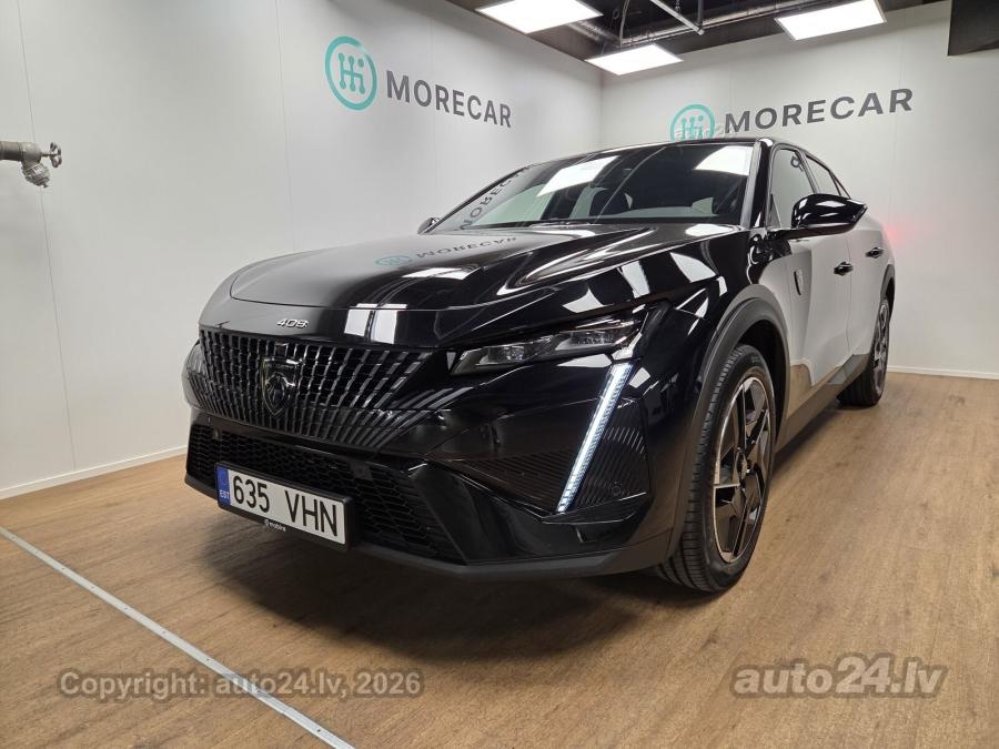 Melns Peugeot 408 2024 Tallina, ar dzinēja tilpumu 1.20 L un nobraukumu 45 tūkst. km par 26900 €, foto 4 vietnē AUTOMOTO.COM.LV