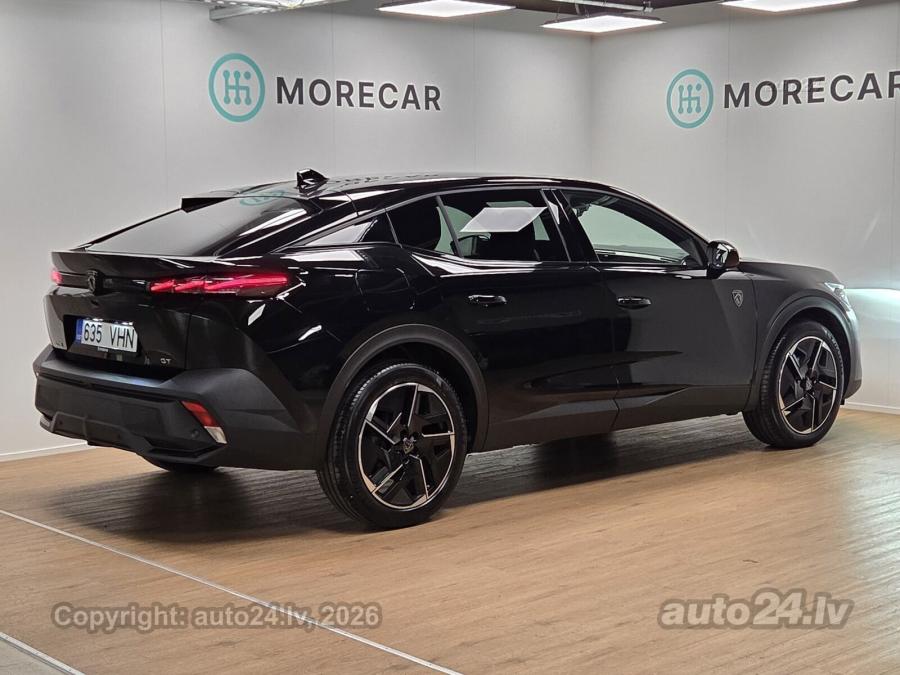 Melns Peugeot 408 2024 Tallina, ar dzinēja tilpumu 1.20 L un nobraukumu 45 tūkst. km par 26900 €, foto 5 vietnē AUTOMOTO.COM.LV